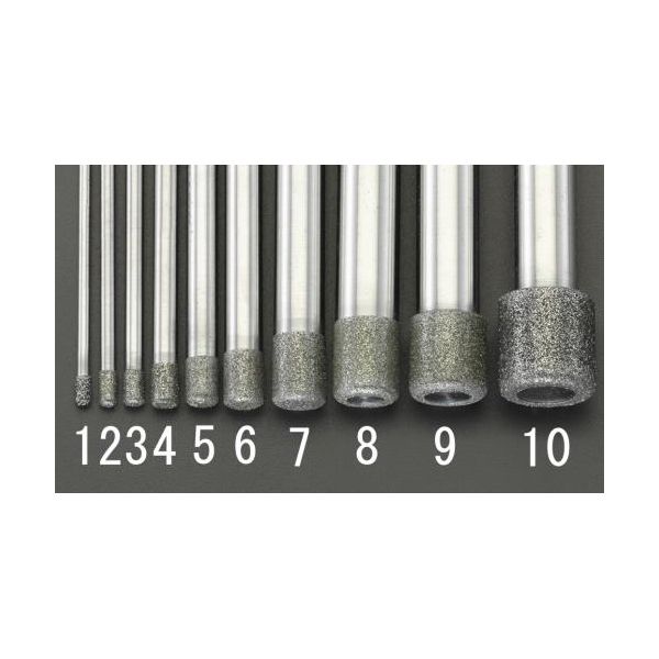 ●粒度…#120●刃径×刃長×全長…12×12×100mm●軸径…10mm●砲弾型類似商品はこちら エスコEA819DY-8 直送 代引不可・他11,518円 エスコEA819DY-10 直送 代引不可・16,310円 エスコEA819DY...