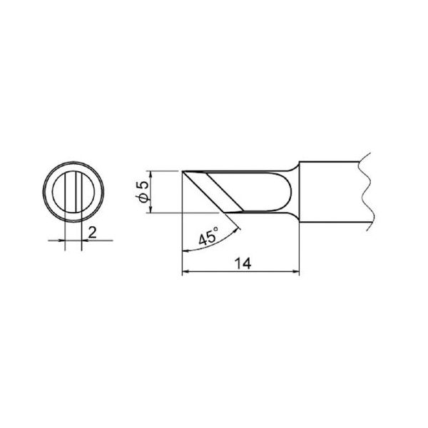●こて先…φ5mm●先端長…14mm●角度…45℃●EA304AP用の交換用こて先です。類似商品はこちらエスコ EA304AP-5 φ2．0mm 交換4,284円エスコ EA304AP-18 φ3．0mm 交5,577円エスコ EA304A...