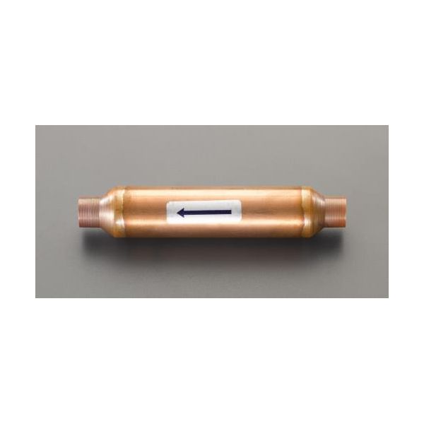 ●銅管サイズ…3/8”●材質…銅●適用冷媒…CFC、HCFC、HFC●使用温度…最高800℃程度まで（ロウ付けするため）●使用圧力…3.0MPa類似商品はこちらエスコ EA495AA-6 3／4” ストレー1,590円エスコ EA495AA...