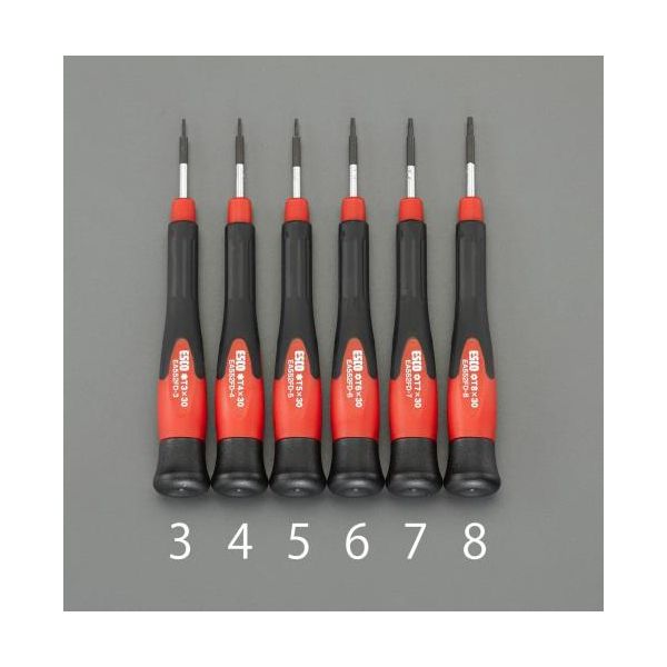 ●全長…140mm●軸長…30mm●先端…T5●いじり止め無し●力が入りやすい大型四角断面形状ハンドル●生産国…日本類似商品はこちらエスコ EA552FD-8 T8x30mm H358円エスコ EA552FD-7 T7x30mm H358円...