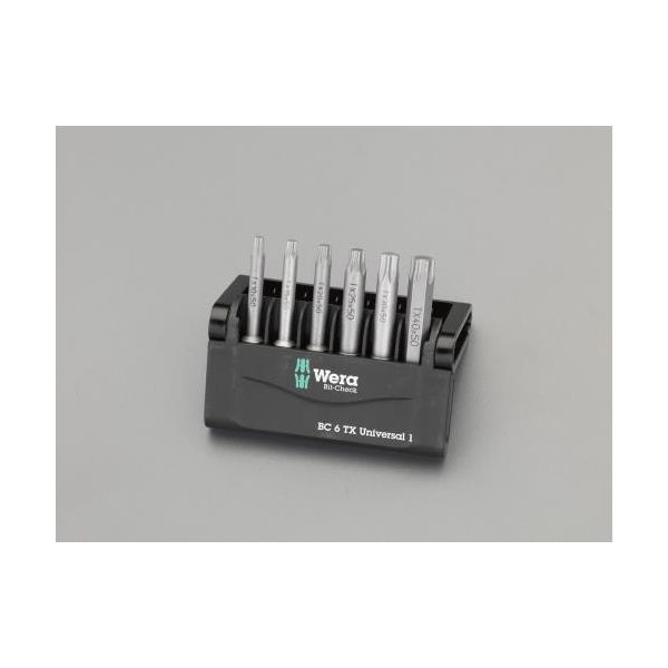 ●六角シャンク…1/4”●サイズ…T10・T15・T20・T25・T30・T40(6本組)●全長(mm)…50類似商品はこちらエスコ EA611GM-7 T 7x 50mm746円エスコ EA611GM-3 T 3x 50mm1,092円エ...