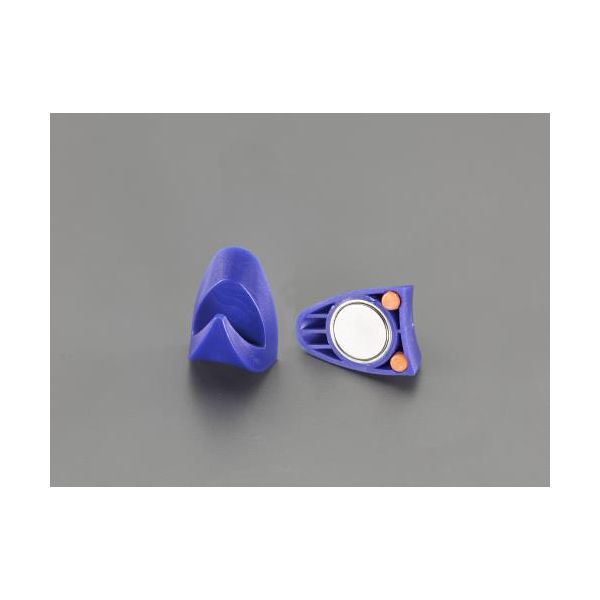 ●材質…ネオジウム磁石（N35）●重量…20g(1個)●耐荷重(kg)…2.3●サイズ(W×D×H)mm…24×18×34●口幅(mm)…8●入数…2個●流通している磁石の中で最高の磁気特性を持ち、機械的強度に優れるネオジウム磁石使用●裏側...