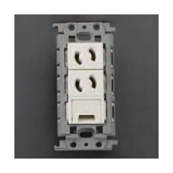 ●サイズ…50.1×110mm●定格容量…15A・125V●極数…2P抜止×2個(アースターミナル付)●絶縁枠類似商品はこちらエスコ EA940CD-438 125V／151,067円エスコ EA940CD-465 EA940CD1,108...