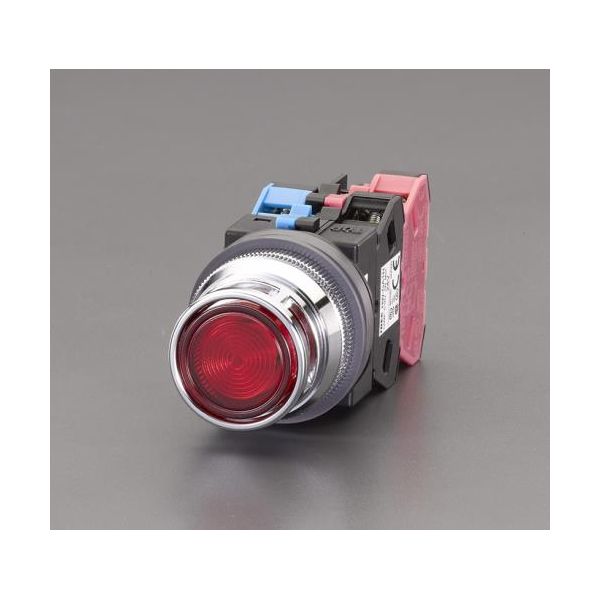 ●定格電圧…AC/DC24V●色…赤●接点構成…1a1b●保護構造…IP65●パネルカットφ30mm用●LED AC/DC24V球付●モメンタリ形●フルガード付●RoHS適合品類似商品はこちらエスコ EA940DA-72A AC／DC245...