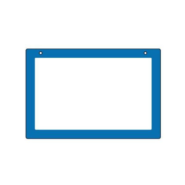 ●サイズ…450×300×3(t)mm●取付穴…φ5mm×2ヶ所●材質…アクリル●工場での組立ラインや置き場の表示に。●両側から確認できて便利です。●無地板なので、好みの文字を自由につくれます。●カラー…青●入数…1枚類似商品はこちらエスコ...