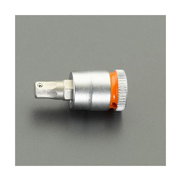 ●商品名…8740AHF●差込角…1/4”●ホールド機能付。先端のボールの働きで、ボルト・ナット類の脱落を防ぐ形状です。●色の違いによってサイズの選別が容易です。●対辺…4.0mm●全長…100mm類似商品はこちらエスコ EA617AJ-2...