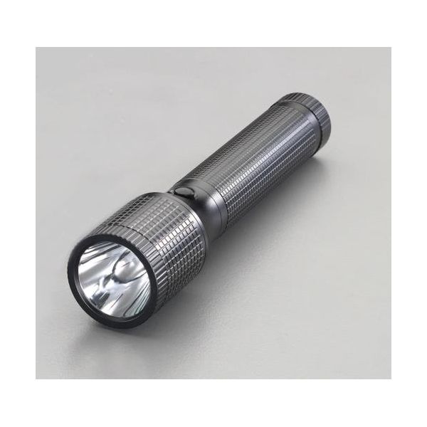 ●光源…白色LED球1灯●明るさ…140ルーメン●使用電池…単1電池×2本（別売）●電池寿命…連続使用5時間●集光●照射パターン…点灯●照射距離…120m●サイズ…φ56×256mm●重量…517g（本体のみ）●ボディ材質…アルミ合金類似商...