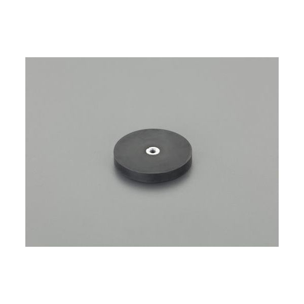 ●材質…ネオジウム磁石●使用温度…60℃以下●吸着力…8.5kgf●サイズ…φ43×6mm●ねじサイズ…M4●入数…2個●雌ねじ付きの強力マグネット●流通している磁石の中で最高の磁気特性を持ち、機械的強度に優れるネオジウム磁石使用●滑りにく...