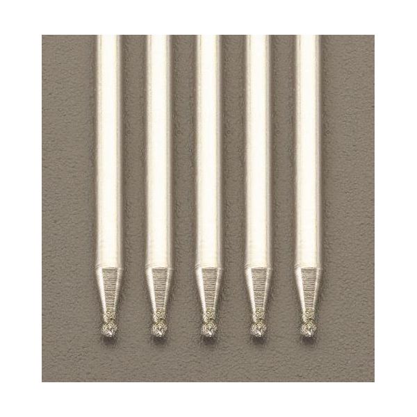 ●軸径…2.35mm●粒度…#180●刃径×全長…φ1.0×45mm●5本組類似商品はこちらエスコ EA819WM-32 5本組 ダイヤモ1,113円エスコ EA819WM-36 5本組 ダイヤモ914円エスコ EA819WM-37 4本組...
