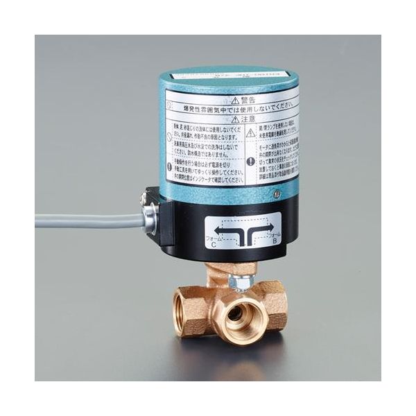 ●電源…AC100V(50/60Hz)●ねじサイズ（Rc）…1/2”●開閉時間…50Hz:約6秒　60Hz:約5秒●流体…水・油・空気●最高使用圧力…水・油・空気(80℃以下)：1.0MPa、水・油・空気(100℃以下)：0.5MPa●定格...