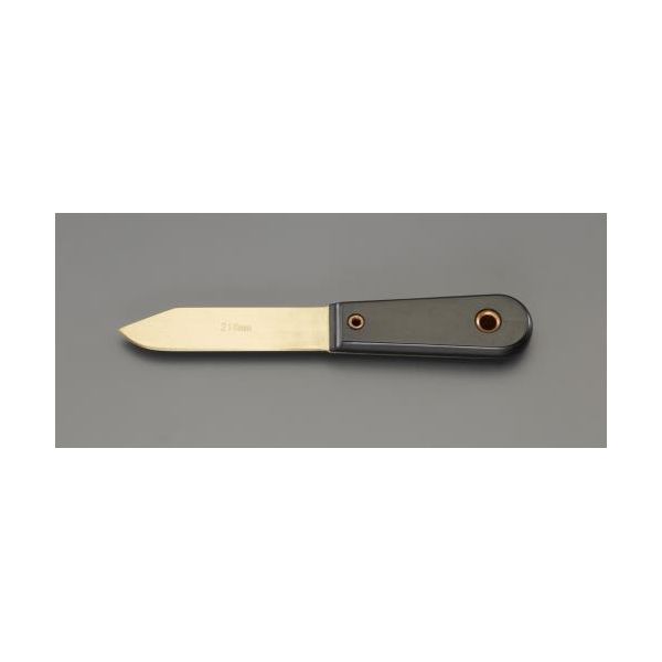 ●防爆●刃材質…アルミニウム青銅●刃長…110mm●全長…216mm●防爆・非磁性・耐摩耗性・耐食性に優れています。類似商品はこちらエスコ EA643DD-1 82x185mm 7,586円 エスコEA643DD-2 直送 代引不可・他8,...
