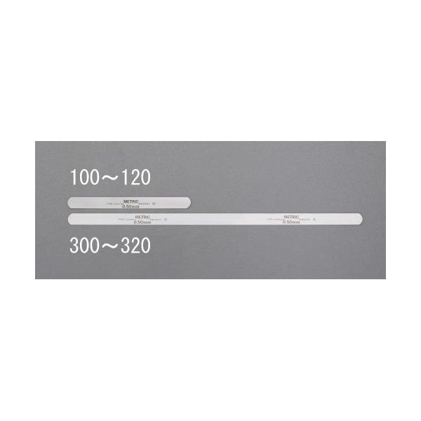 ●リーフ幅…12.7mm●ハイカーボンスチール製●サイズ…0.09mm●リーフ長…305mm●入数…12枚類似商品はこちらエスコ EA725RB-301C 0．08x35,932円エスコ EA725RB-301B 0．07x35,932円エ...