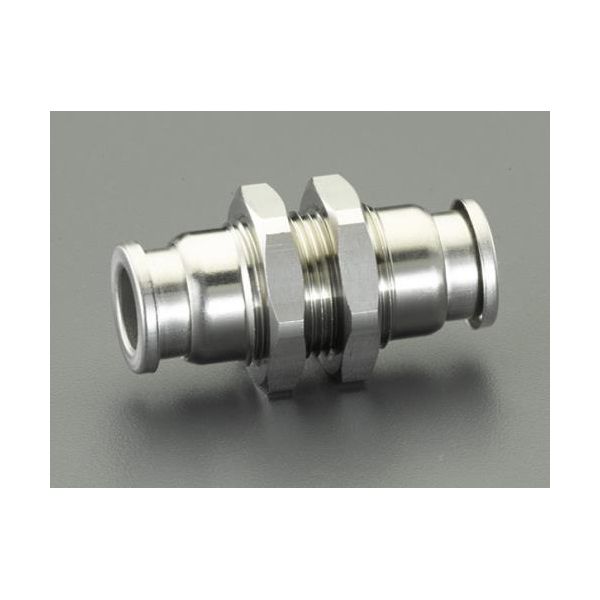 ●材質…SUS316●使用圧力…-0.1〜1.0MPa●使用流体…空気・水・蒸気●取付板厚…7mm以下●使用温度…-5〜150℃●RoHS対応品●チューブ外径…8mm●隔壁取付穴径…16mm類似商品はこちらエスコ EA425WG-12 12...