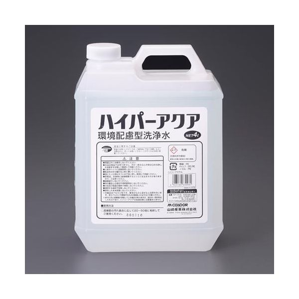●内容量…4L●希釈…20〜100倍●標準使用量…カーペット洗浄：300mL〜500mL/m2(50倍希釈時)ハードフロア洗浄：150mL〜250mL/m2(100倍希釈時)●原液使用された場合、放置しますと白くコーティングされますので必ず...