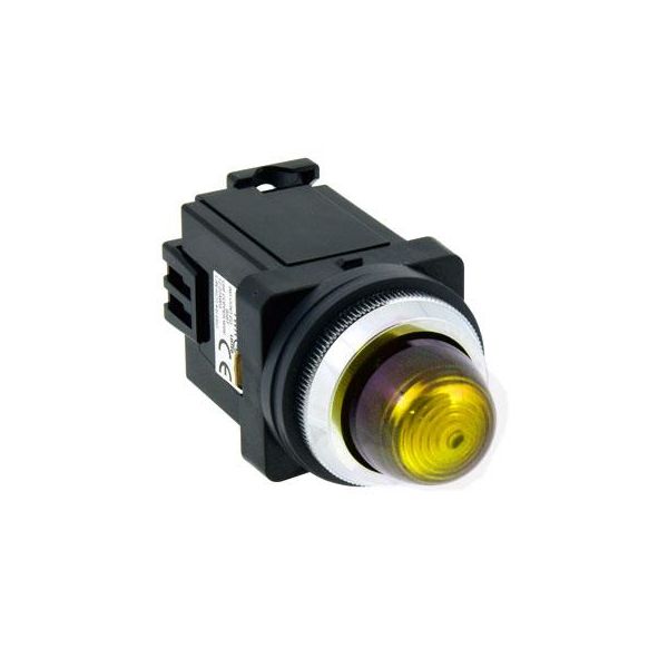 ●色…黄●定格電圧…AC200/220V●保護構造…IP65●RoHS適合●パネルカットΦ30mm用●LED　6V球付類似商品はこちらエスコ EA940DB-4YA AC100V 4,142円エスコ EA940DB-15A AC／DC242...