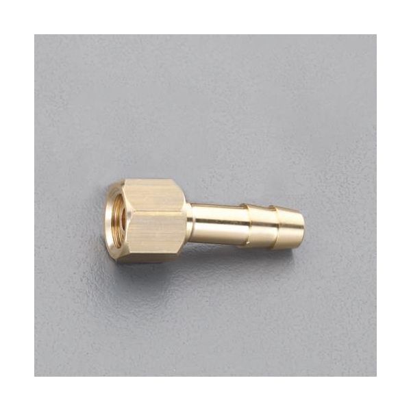 ●アウターコーン付●材質…真鍮●ねじ径…G（PF）1/8”●適合ホース内径…1/4”（6mm）●入数…1個●使用圧力…1.2MPa類似商品はこちらエスコ EA141AT-32A Rc3／8”x716円エスコ EA141AT-42A Rc1／...