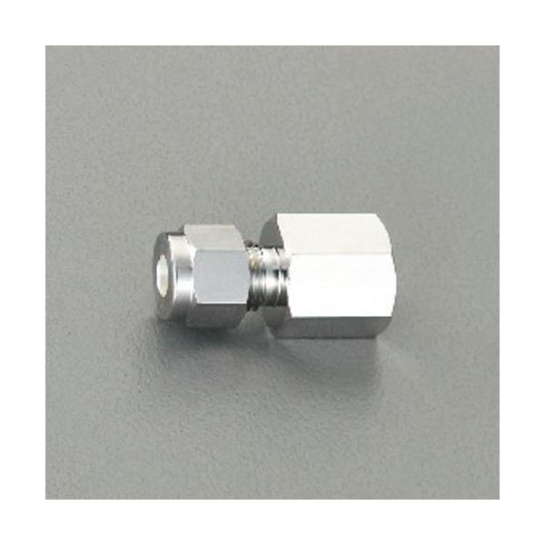 ●材質…SUS316●使用温度…−196〜600℃●適用パイプ外径…12mm●取付ねじ…G（PF）3/8”●チューブ使用時は、インサートリングが別途必要となります。●使用圧力はチューブ使用圧力に準拠する。類似商品はこちらエスコ EA425C...