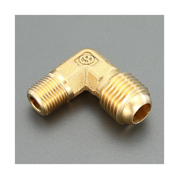 ●材質…真鍮●最高圧力…1.75MPa●使用流体…冷温水・不凍液・油・エアー●使用温度範囲…−20〜120℃●銅管接続用●フレアーねじ…G1/4”●ねじサイズ(R)…1/8”●適合フレアーナット…EA426AW-53類似商品はこちらエスコ ...