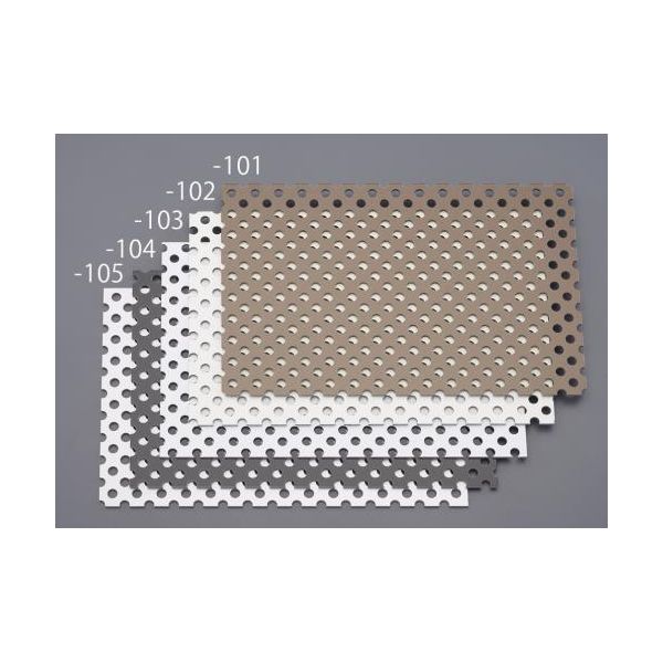 ●サイズ(mm)…450×900●厚み…3.0●カラー…ブラック●材質…アルミ、ポリエチレン樹脂●穴径…8mm●穴ピッチ…20mm類似商品はこちらエスコ EA440HA-131 450x 908,049円エスコ EA440HA-135 45...