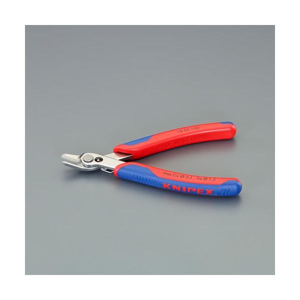 ●ハンドル…コンフォート●全長…140mm●切断能力…軟線:φ0.2〜2.1mm中硬線:φ1.2mm●刃硬度…HRC54●切断刃形状…直刃（フラット・傘切断)●直刃●バネ付類似商品はこちらエスコ EA535KE-21 140mm 精密6,0...