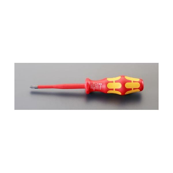 ●商品名…162iS●サイズ…#2●軸長(mm)…100●1000V絶縁●配電盤等に用いられる特殊なねじ山を回す為のドライバーです。類似商品はこちらエスコ EA573WV-11 ＃1x 80mm3,443円エスコ EA573WV-2 ＃2x...