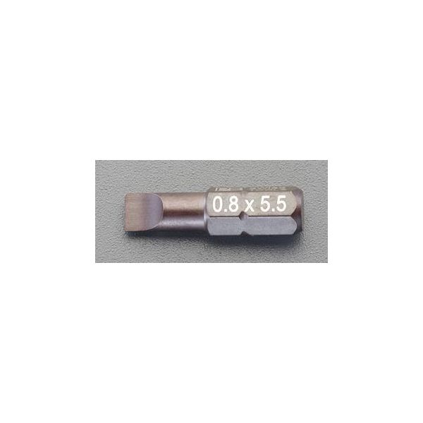 ●刃幅×刃厚(mm)…(−)10×1.6●全長(mm)…25●六角シャンク…1/4”●強度と精度に優れたショートマイナスビットです。類似商品はこちらエスコ EA611PA-1 ＃1x25mm ＋489円エスコ EA611PA-14 1．0x...