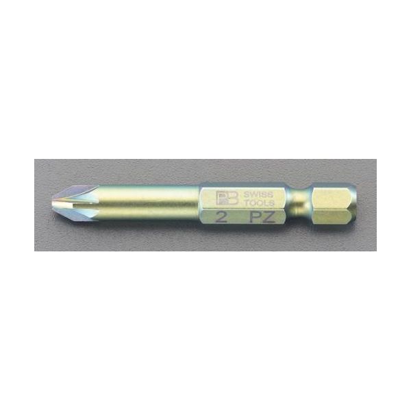 ●サイズ…PZ#3●全長(mm)…50●六角シャンク…1/4”●軸径(φmm)…6.25●軸長(mm)…24●質量(g)…11類似商品はこちらエスコ EA611PD-3 PZ3x25mm 546円エスコ EA611PD-21 PZ1x50m...