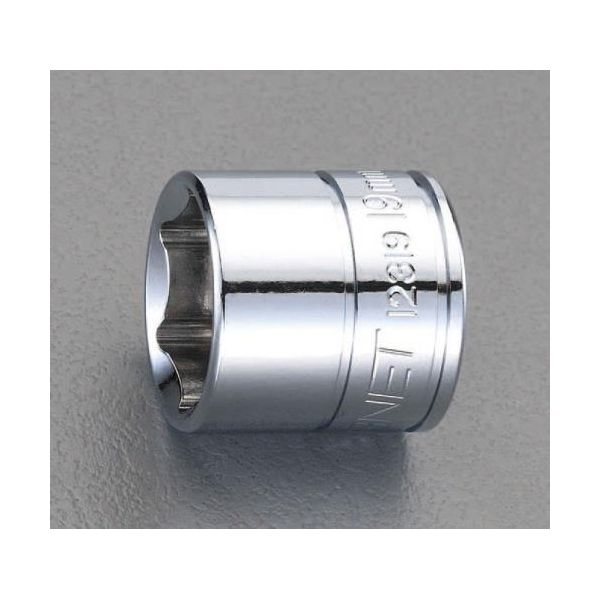 ●差込角…3/8”●対辺…3/8”●外径…14mm●全長…25mm●6ポイントソケット●ボルト・ナットを傷めにくい面接触タイプ●ミラー仕上げ●各部サイズ…●全長(L；mm)：25.0●先端部ソケット外径(D1；mm)：16.0●差込部ソケッ...