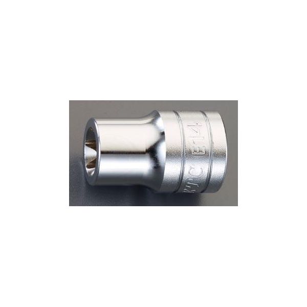 ●差込角…1/2”●外径(mm)…21●全長(mm)…37●先端サイズ…E18●重量(g)…62類似商品はこちらエスコ EA618RS-424 1／2”DR／1,749円エスコ EA618RS-420 1／2”DR／1,749円エスコ EA...