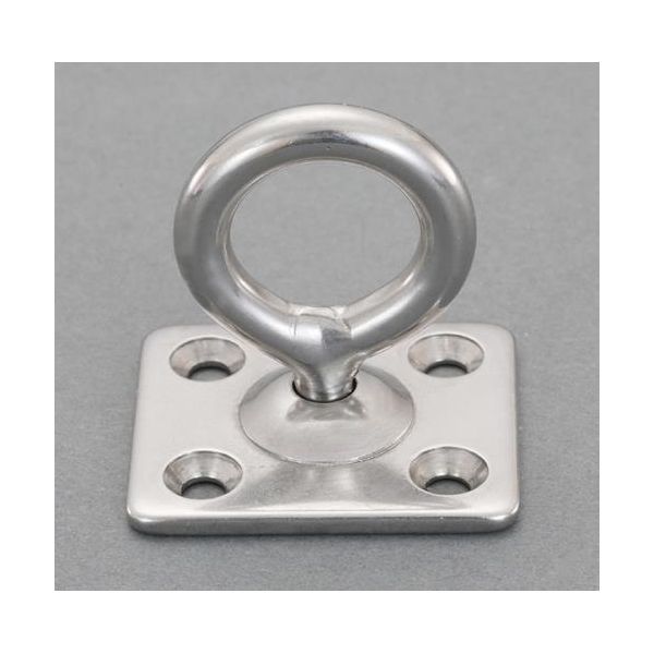 ●線径…4.7mm●プレート…30×34mm●リング径…15.4mm●使用荷重…90kg●材質…SUS304●穴径…4.4mm●取付ねじ無し類似商品はこちらエスコ EA638GB-22 34x40mm／706円エスコ EA638GB-31 ...