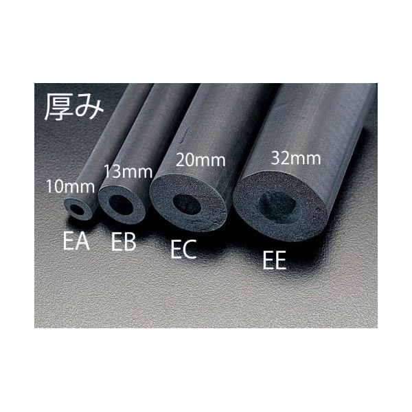 ●材質…特殊エラストマー●適応温度範囲…−200℃〜125℃ ●内径…10mm(3/8”)●入数…4本●厚み…13mm●長さ…2m類似商品はこちらエスコ EA997EB-210A 10mmx24,698円エスコ EA997EB-13A 13...