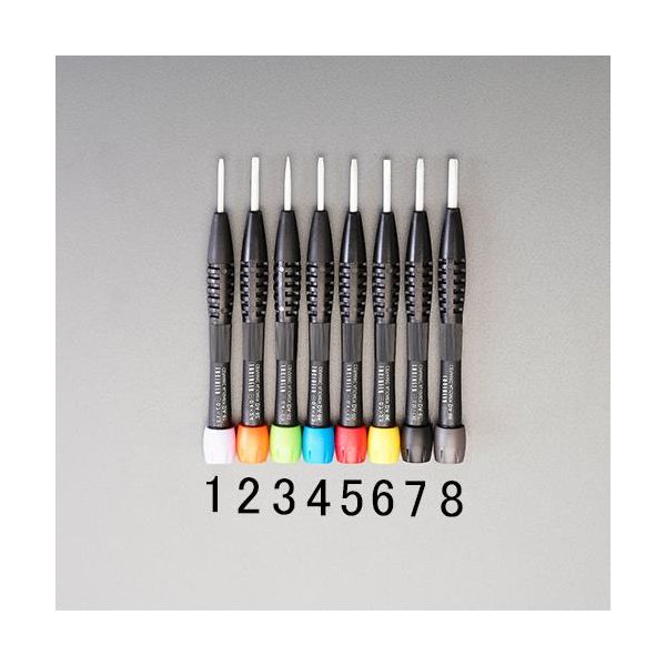 ●先端サイズ…(−)1.95×0.35mm●全長…108mm●ビット長…18mm●対辺…2.5mm●材質…ビット/ジルコニア系ファインセラミック●カラー…ブラック●コンパクトなセラミック調整ドライバー。●耐久性に優れたジルコニア系ファインセ...