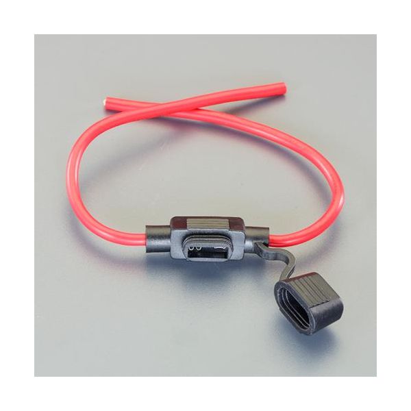 ●定格電圧…30A以下DC12V360W以下●材質…PVC●線の太さ…3.0sq●ミニ平型ヒューズ用防水ヒューズホルダー●防水型なので、エンジンルームや水のかかる場所でも使用できます。類似商品はこちらエスコ EA758ZR-100 2A−3...