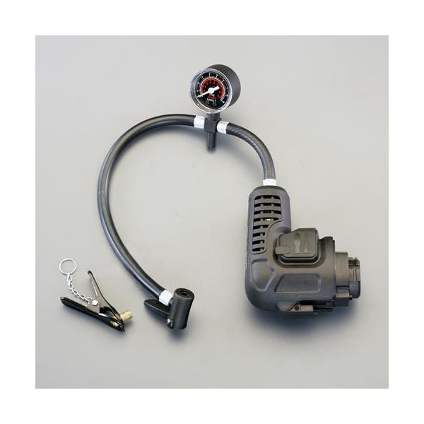 ●重量(g)…400●ホース全長…350mm●ゲージ直径…4cm●表示単位…0-6.9bar(0-7kg/cm2)●付属品：ボール用バルブ・浮輪用アダプター自転車用：仏式アダプター・英式アダプター●スイッチタイプ…無段変速●車のタイヤやボー...