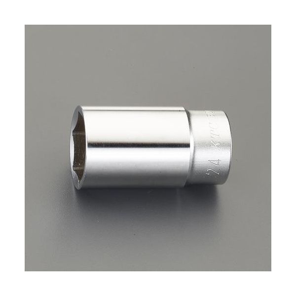 ●差込角…3/8”●六角サイズ…26mm●全長…58mm●ソケット外径…35mm●差込部外径…30mm●深さ…最大：46mm●重量…230g●オイルプレッシャースイッチの脱着に類似商品はこちらエスコ EA604AT-24 3／8”DRx22...