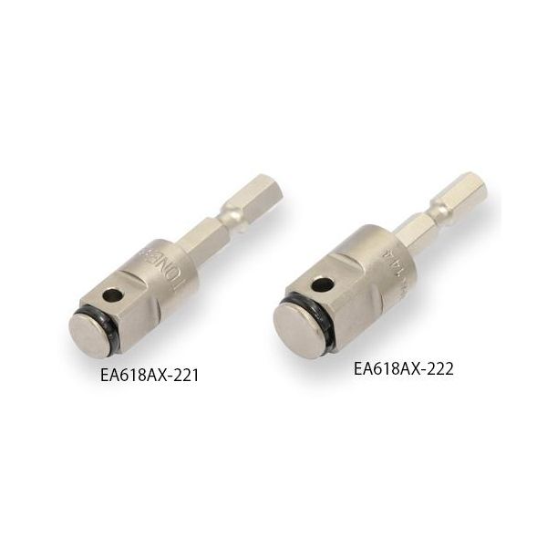 ●差込角…1/2”●全長(mm)…54●六角シャンク…1/4”●重量(g)…40●D(mm)…16●インパクトドライバー対応●リング＆ピン穴タイプ類似商品はこちらエスコ EA618AX-221 3／8”DRx1,089円エスコ EA618A...