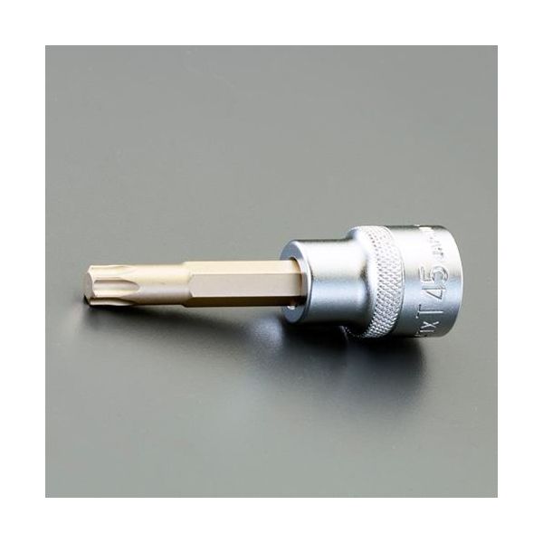 ●サイズ…T55●全長(mm)…74●サイズ(mm)…D：22A：39●差込角…1/2”●重量(g)…150類似商品はこちらエスコ EA618KW-255 1／2”DR／1,705円エスコ EA618KW-140 1／2”DR／1,233円...