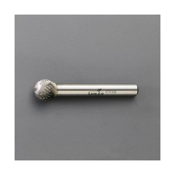 ●刃径×刃長×全長…6×5×50mm●軸径…6mm●適合材質…鉄、鋳鋼、ステンレス、鋳鉄、チタニウム●材質…タングステンカーバイド●重量(g)…20.0●※回転数は被削材に併せて調整して下さい。●クロスカット類似商品はこちらエスコ EA81...