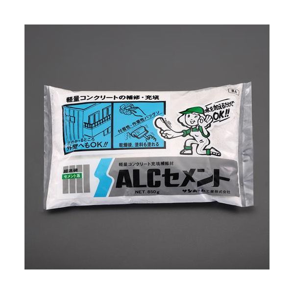 ●施工容積…約750cm3●硬化時間…約30〜60分（水温・気温によって変わります。)●使用温度範囲…常温●カラー…ホワイト●内容量…850g●成分…ポルトラントセメント・軽量骨材・他●付着性、作業性にすぐれ、どなたでも手軽に作業できます。...