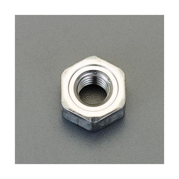 ●材質…ステンレス（SUSXM7）●サイズ…M6●ピッチ…1●入数…10個●六角対辺(mm)…10●並目ねじ●座面中心に突起物を設けたパイロット付1A形●パイロットは取付の際に位置決めをするためのガイドとなります。類似商品はこちらエスコ E...