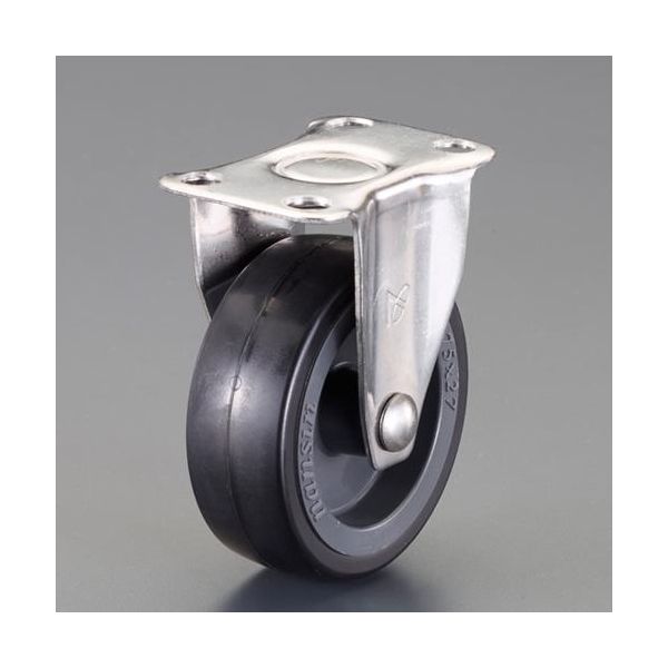 ●仕様…固定●材質…金具：ステンレス　車輪：ウレタン●耐荷重(kg)…70●サイズ(mm)…車輪径：65幅：25全高：85●入数…1●穴径(P)…8.8mm●X×Y…70×47mm●A×B(A'×B')…55×28mm●用途…食器機械、厨房...