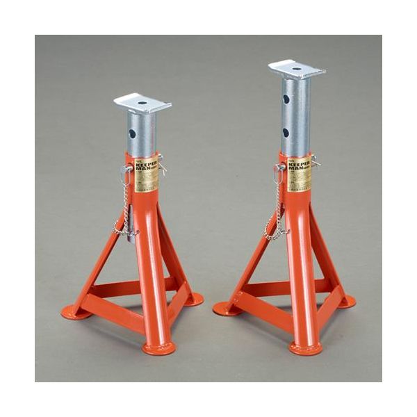 ●材質…スチール●能力…3t●ストローク…295〜490mm●サイズ…255(W)x230(D)x305(H)mm●重量…2.8kg（1台）●入数…2台●能力は2台使用での能力になります。●4段階調整●使用上の注意事項1.自動車メーカーが指...