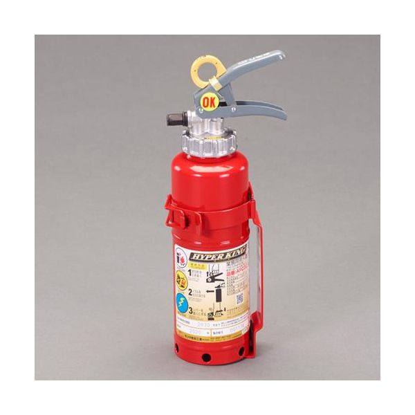 ●薬剤量…1.0kg●サイズ(mm)…135×340(H)●放射時間…約14秒（20℃時）●放射距離…2〜4m(20℃時)●使用温度範囲…-20〜＋40℃●能力単位…A-1、B-2、C●能力単位…A-1、B-2、C●粉末ABC消火器（木材、...