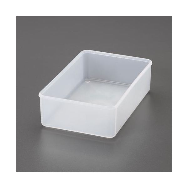 ●容量…670ml●サイズ(W×D×H)mm…160×107×48●材質…フッ化エチレンバーフロロアルコキシエチレン共重合樹脂●連続最高使用温度…260℃●ほとんどすべての化学製品および溶剤に対して安定です。●耐熱・耐候性が優れており長期間...