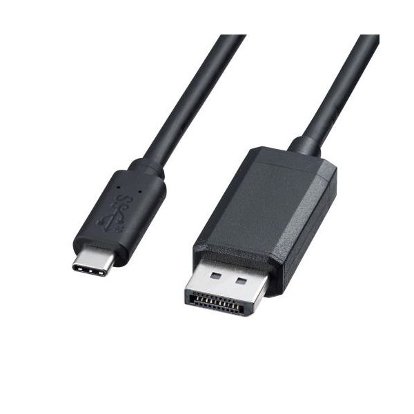 ●カラー…ブラック●ケーブル長…約5m●ケーブル径…約4.8mm●パッケージサイズ…W90×D48×H210mm●準拠規格…DisplayPort　Altモード　Ver.1.2●対応機種…各社パソコン、タブレット、MacBook、MacBo...
