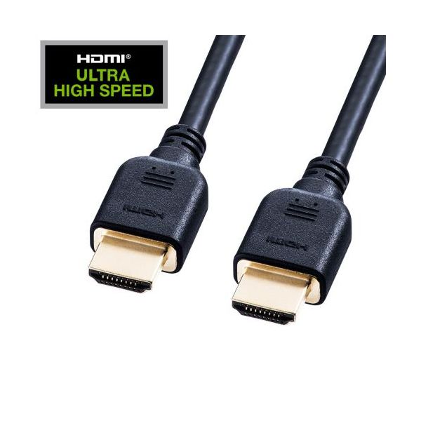●カラー…ブラック●外径…約6.0mm●規格…ULTRA　HIGH　SPEED　HDMIケーブル認証品●ケーブル長…3m●コネクタ仕様…HDMIプラグ−HDMIプラグ（HDMI　タイプAコネクタ-タイプAコネクタ)●線材…UL20276/V...