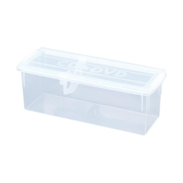 ●サイズ(W×D×H)mm…450×172×163●内寸…393(W)×125(D)×147(H)mm●収納枚数…CD:38枚DVD:18枚●カラー…クリア●材質…本体・フタ:ポリプロピレン仕切板:ハイインパクトスチロール樹脂●付属品…仕切...