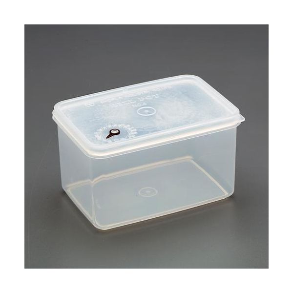 ●材質…本体：ポリプロピレンフタ：ポリエチレン●サイズ…137×97×78mm●容量…700ml●止め具やパッキンを使わない簡易密閉タイプ●ふたに日付が管理できるdayメモリー付類似商品はこちらエスコ EA508FC-9 φ337x180m...
