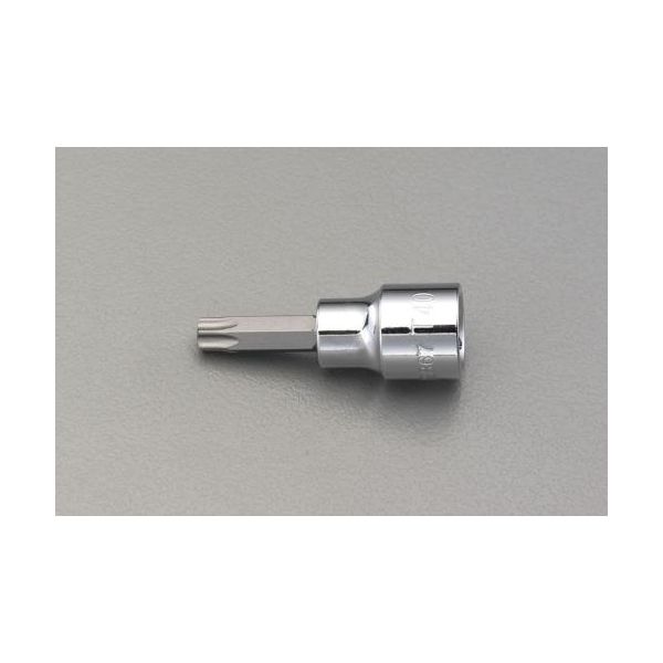 ●差込角…3/8”●サイズ…T50●全長…49mm●軸長…23mm●外径…17.8mm●重量(g)…39.3●各部サイズ…●先端部外径(mm)：8.84●全長(L1；mm)：49●軸長(L2；mm)：23●外径(D；mm)：17.8類似商品...