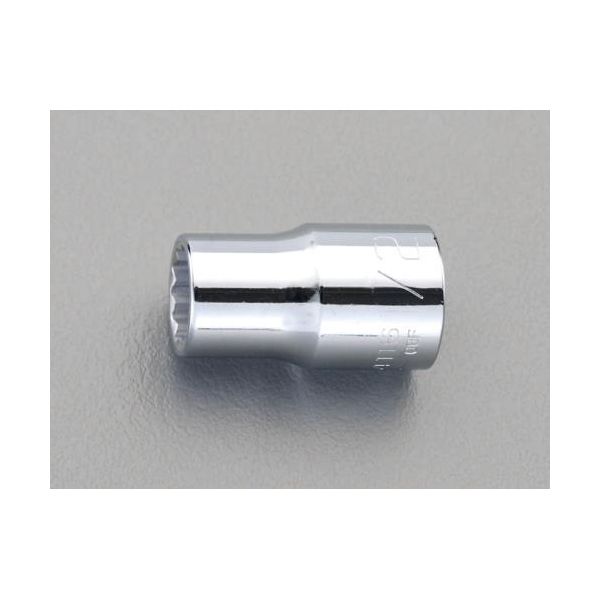 ●差込角…1/2”●対辺…1/2”●外径…18.7mm●全長…38.1mm●材質…スチール(クロムメッキ仕上げ)類似商品はこちらエスコ EA618XA-211 1／2”DRx2,658円エスコ EA618XA-116 1／2”DRx2,70...